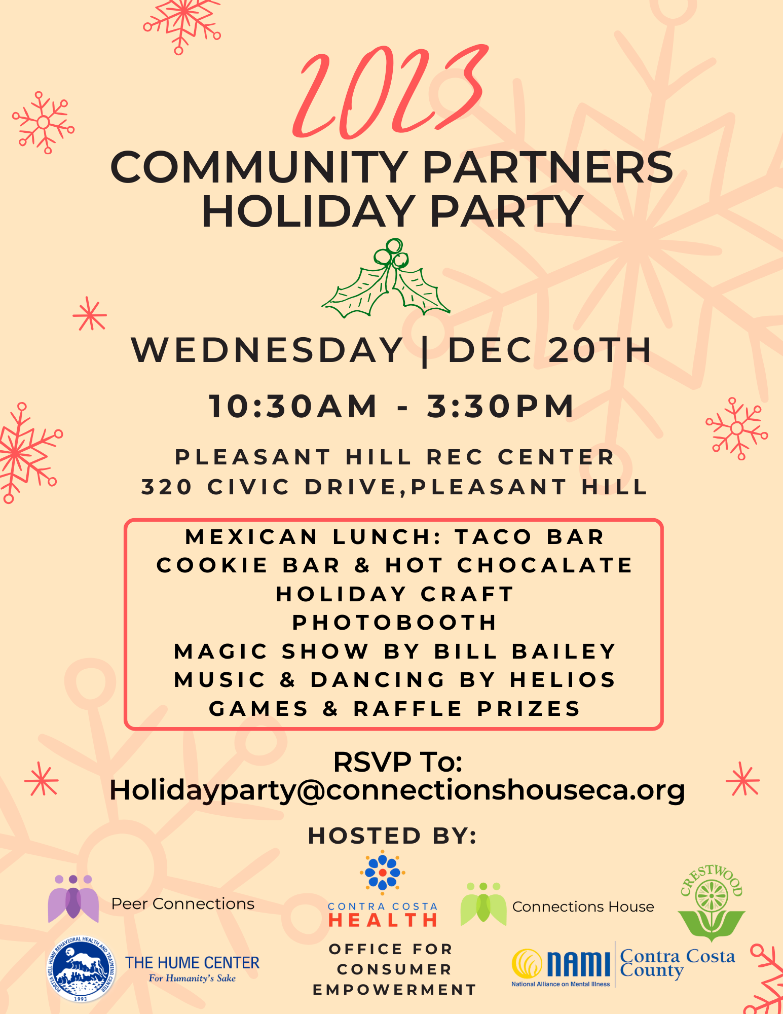 NAMI Contra Costa | 2023 Community Partners Holiday Party